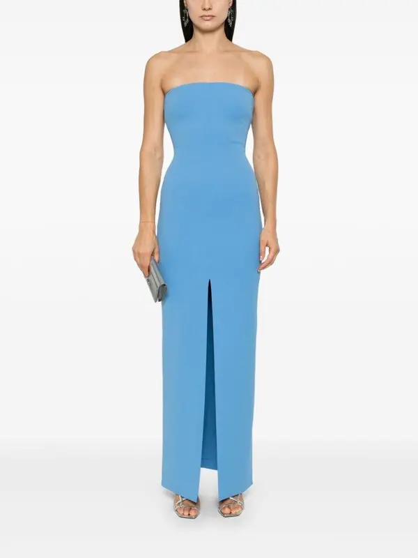 Solace London Bysha Maxi Dress - Blue