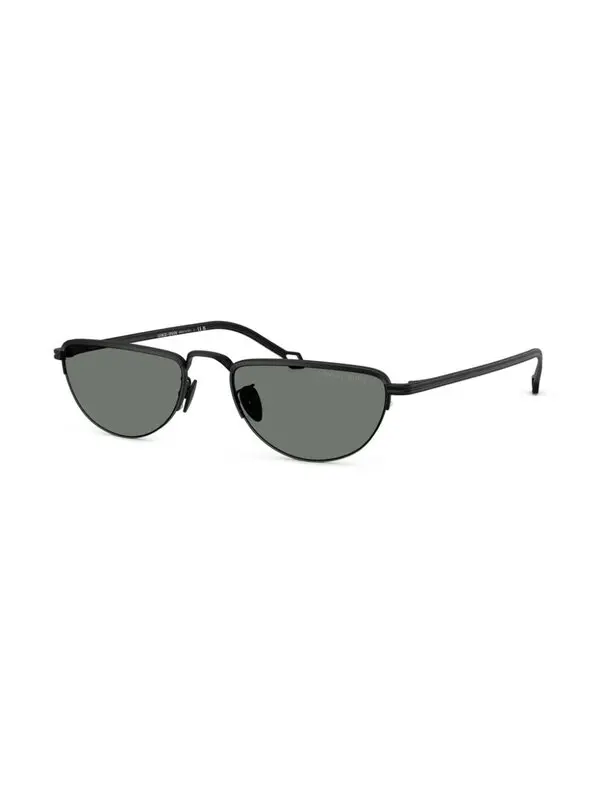 Giorgio Armani D-frame Sunglasses - Black