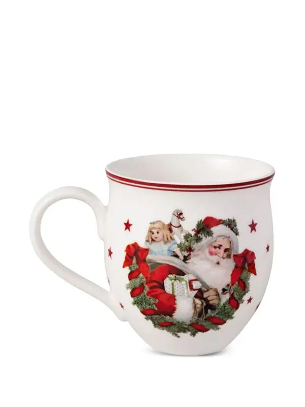 VILLEROY & BOCH Santa & Reindeer Mugs