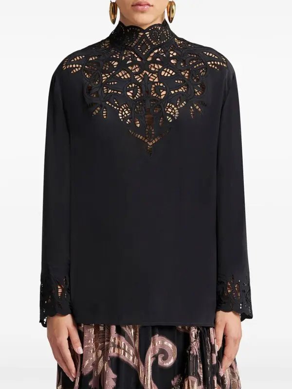 Etro Crepe De Chine Blouse