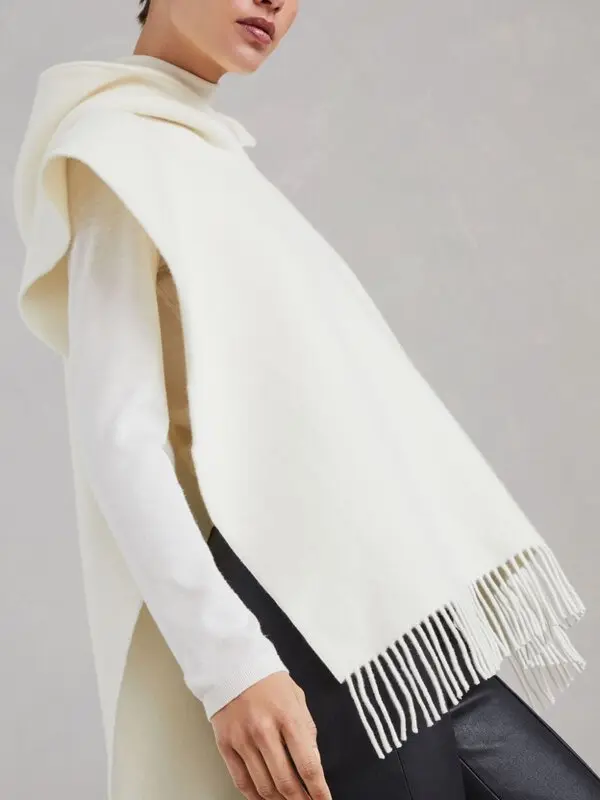 Brunello Cucinelli Fringed Cape
