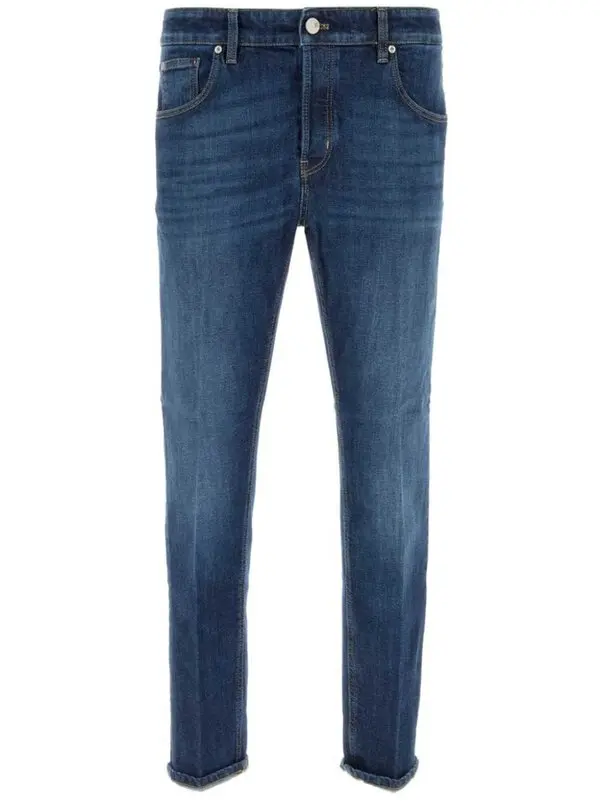 PT TORINO Washed Slim-cut Jeans