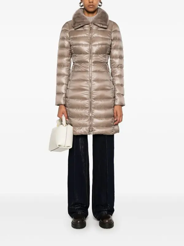 Herno Elisa Padded Coat - Brown