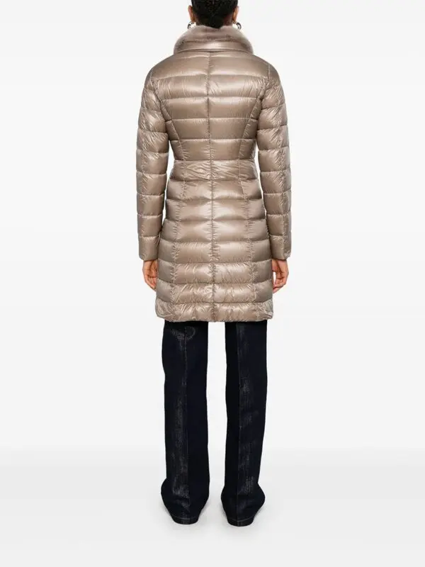 Herno Elisa Padded Coat - Brown