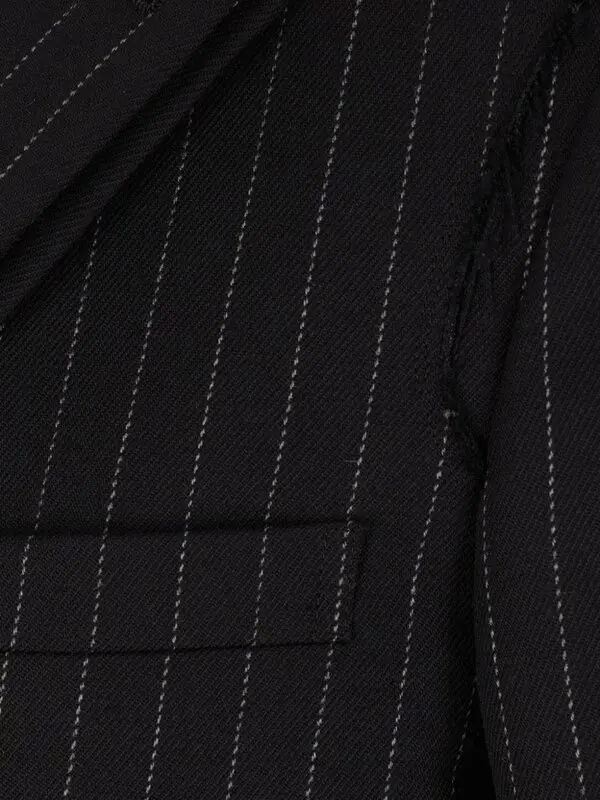 Comme Des Garçons Striped Blazer