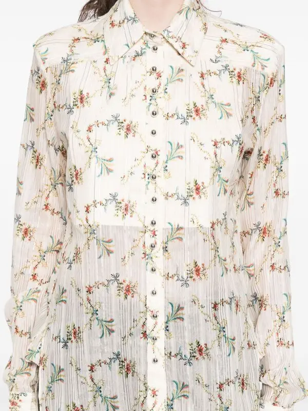 Rabanne Graphic Print Shirt