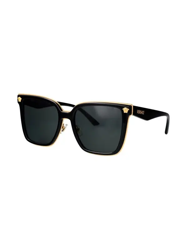 Versace 0ve2278d Square-frame Sunglasses - Black
