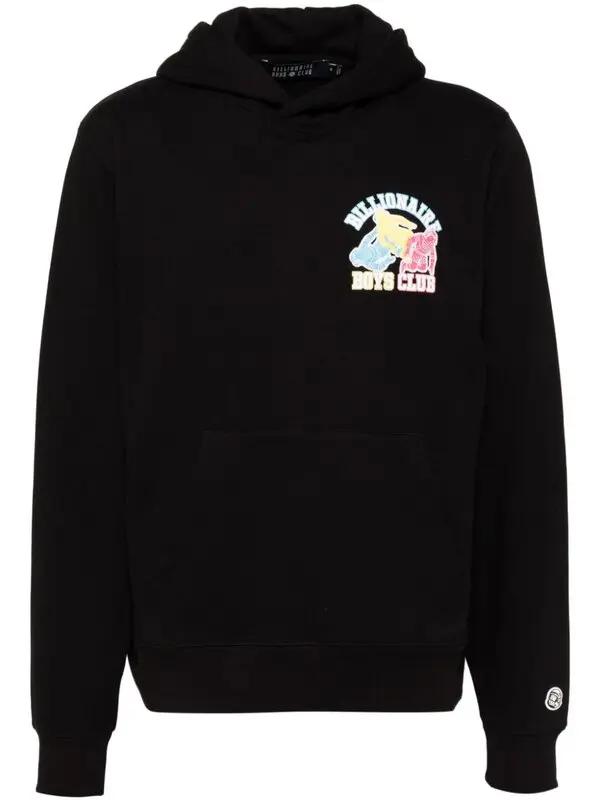 BILLIONAIRE BOYS CLUB Heart & Mind Popover Hoodie - Black