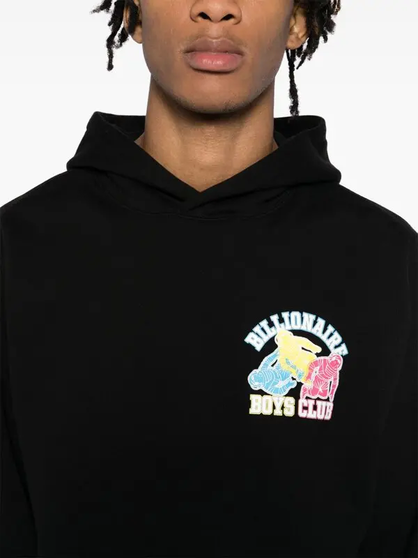 BILLIONAIRE BOYS CLUB Heart & Mind Popover Hoodie - Black