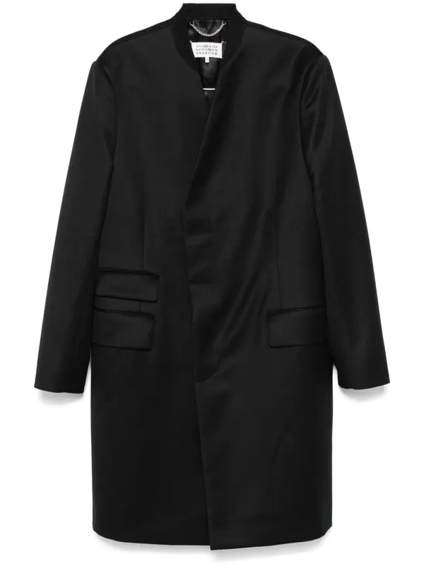 MAISON MARGIELA Cavalry-twill Wool Mid-length Coat