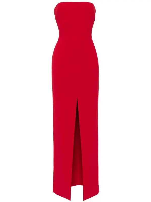 Solace London Bysha Maxi Dress - Red