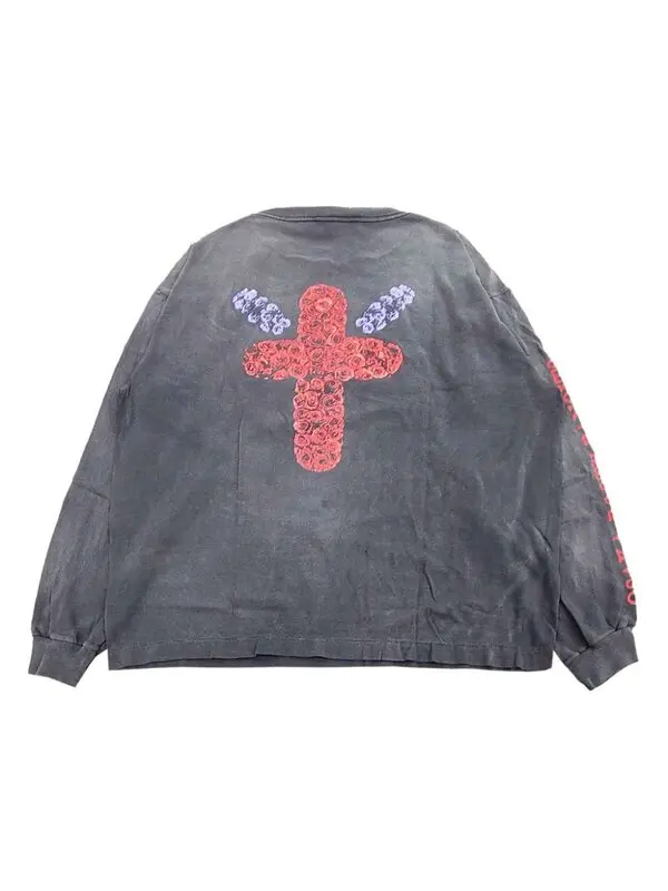 SAINT MXXXXXX Graphic-print Sweatshirt