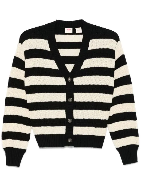 LEVI'S Striped Knit Cardigan
