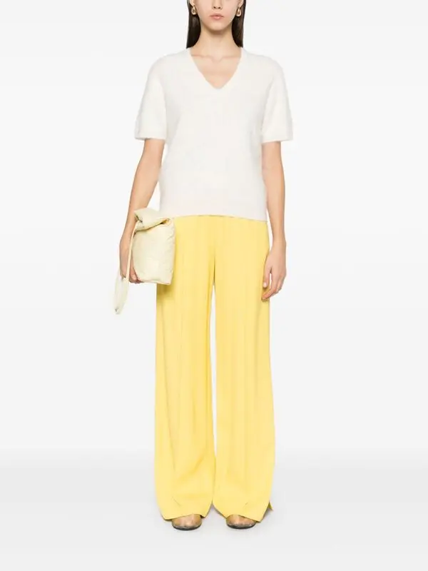LISA YANG Lovisa Knitted Top - Neutrals