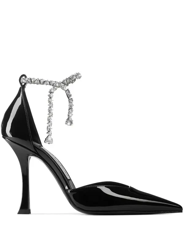 JIMMY CHOO 100mm Stevie Pumps - Black