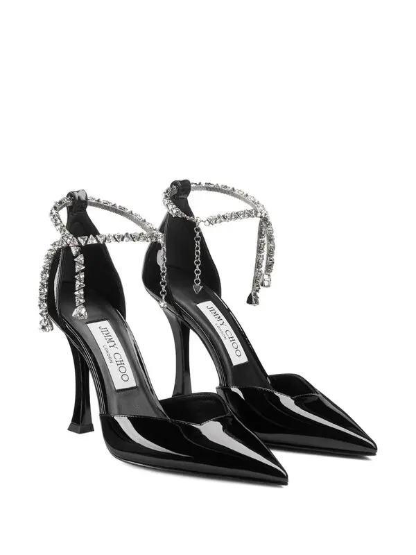 JIMMY CHOO 100mm Stevie Pumps - Black