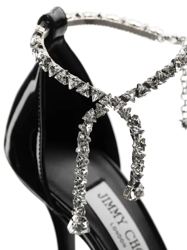 JIMMY CHOO 100mm Stevie Pumps - Black