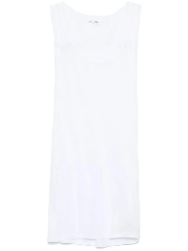 American Vintage Massachusetts Tank Top - White