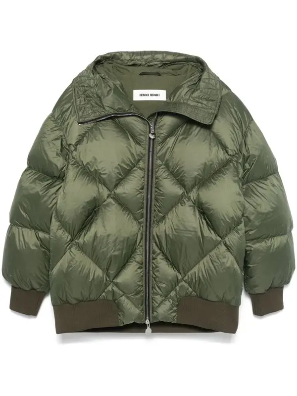 IENKI IENKI Dunlope Quilted Jacket - Green