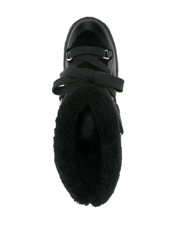 Gucci Faux-shearling Ankle Boots