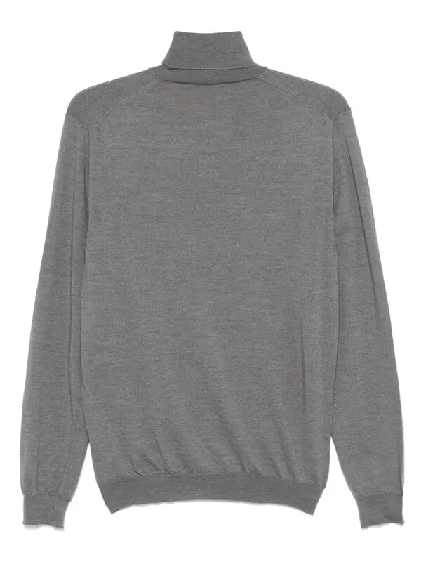 ZANONE Roll-neck Sweater - Grey