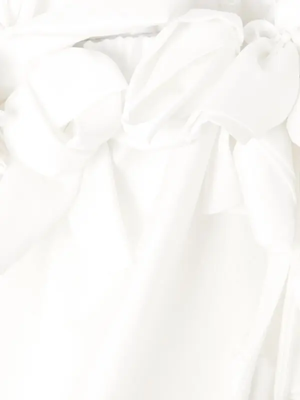 Bernadette Off-the-shoulder Appliquéd Taffeta Mini Dress