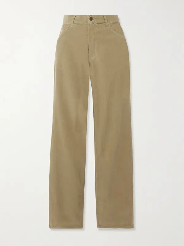 FORTELA Juniper Cotton-corduroy Pants - Green