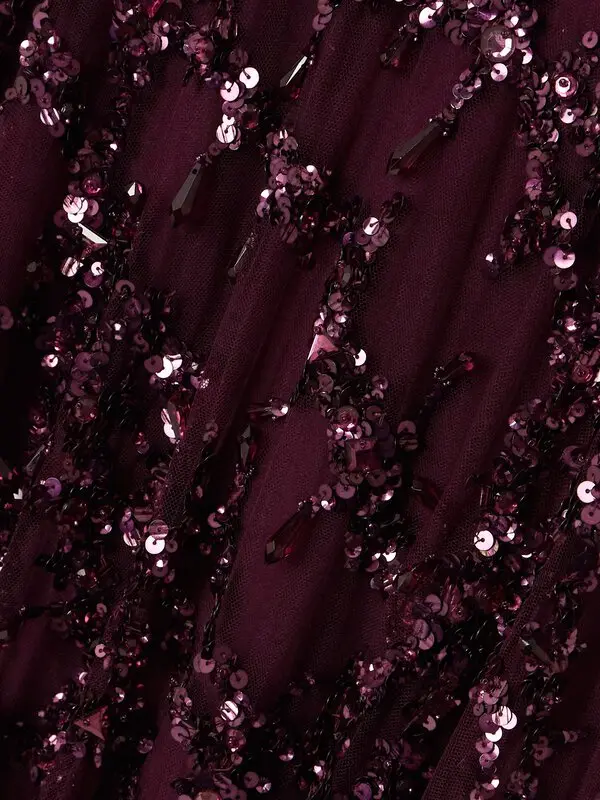 Zuhair Murad Embellished Tulle Gown