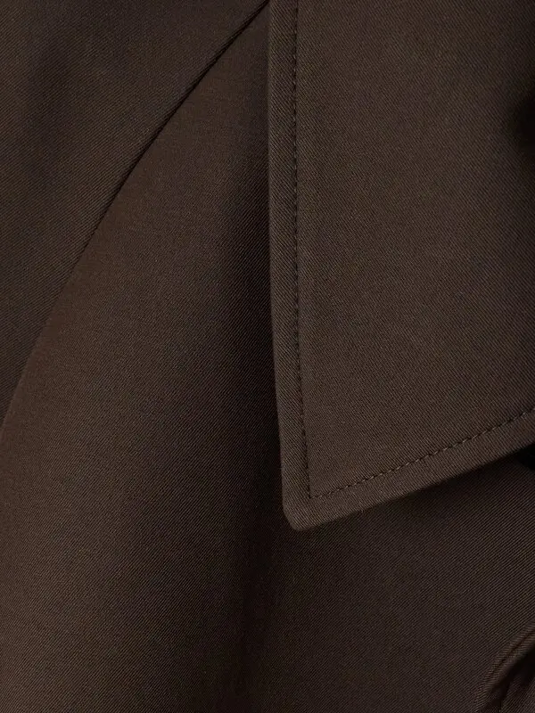 LEMAIRE Gabardine Tailored Coat