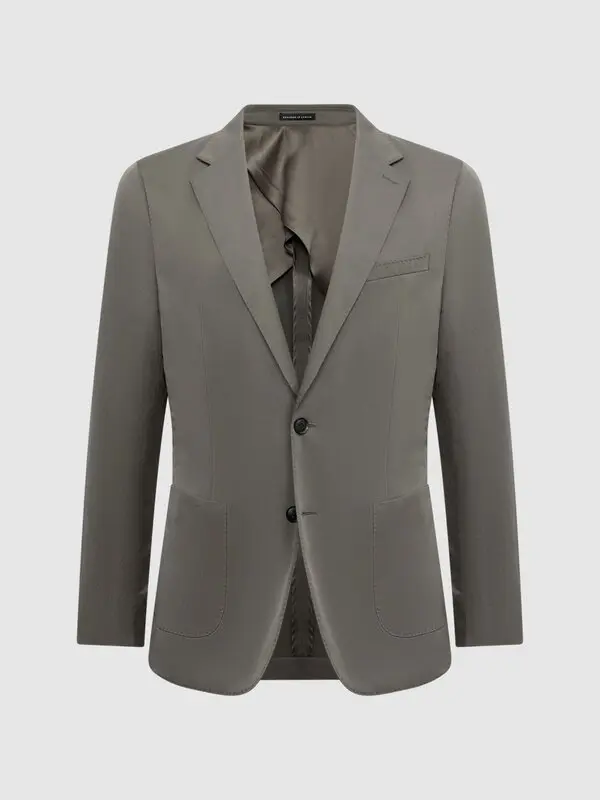 REISS Hatfield Single Breasted Technical Slim Fit Blazer