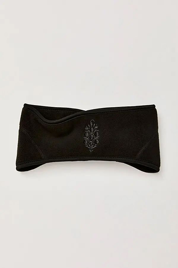 Free People Fleece Ear Warmer - Black