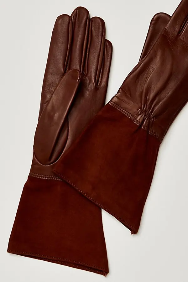 Carolina Amato Gardner Leather Gloves