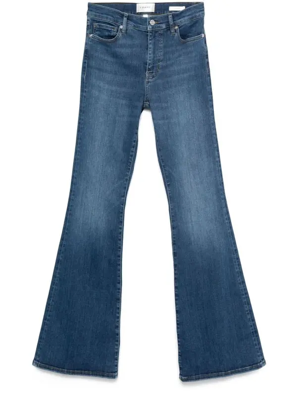 FRAME Le High Flare Jeans - Blue