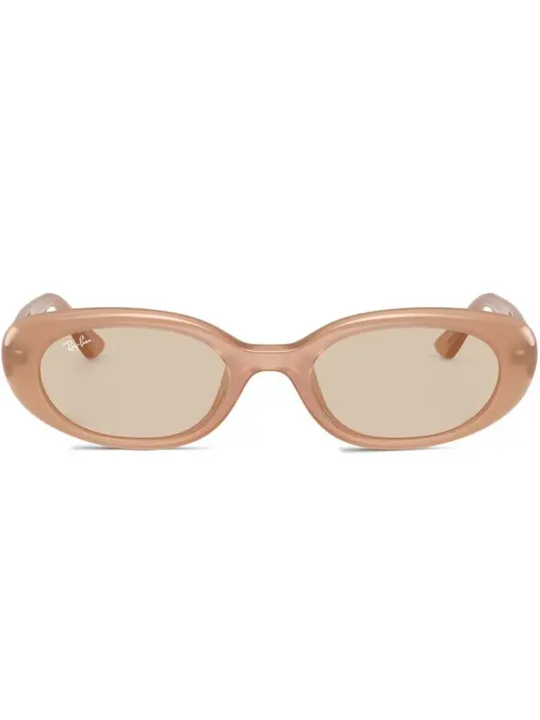 Ray-ban Logo-lettering Sunglasses - Neutrals