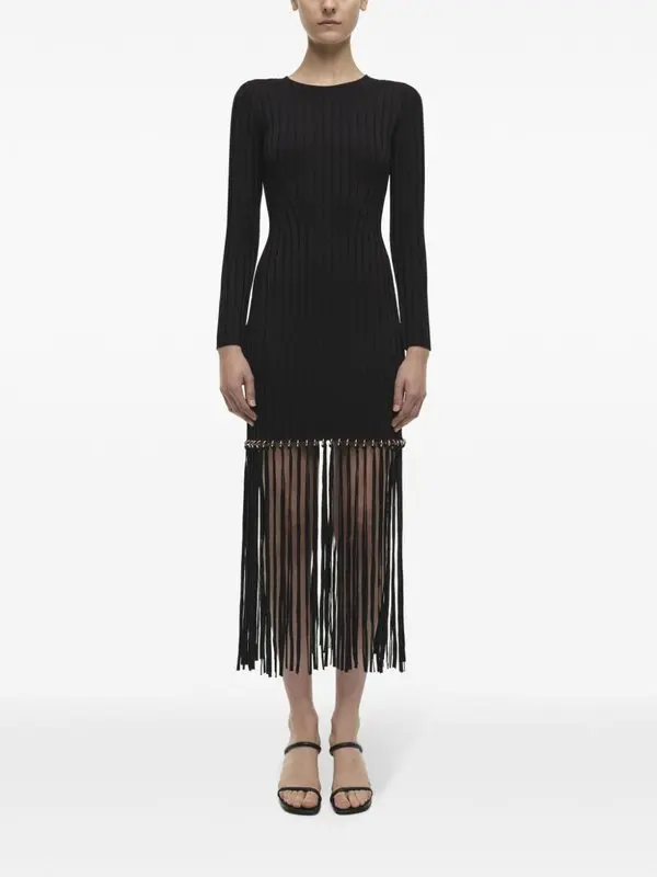 Simkhai Sharron Ribbed Knit Dress