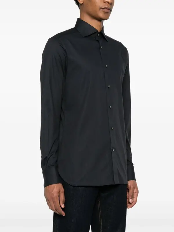 Zegna Gabardine-weave Shirt