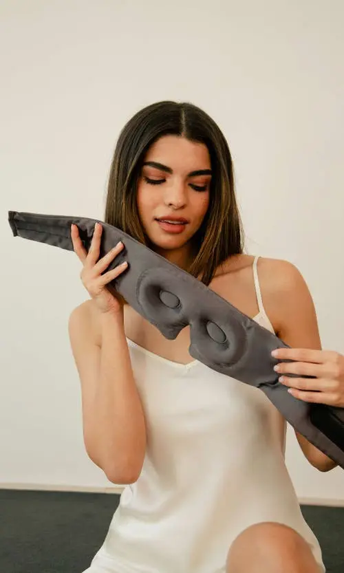 DROWSY SLEEP CO. Eyelash Protecting Sleep Mask - Moonlight Shadow