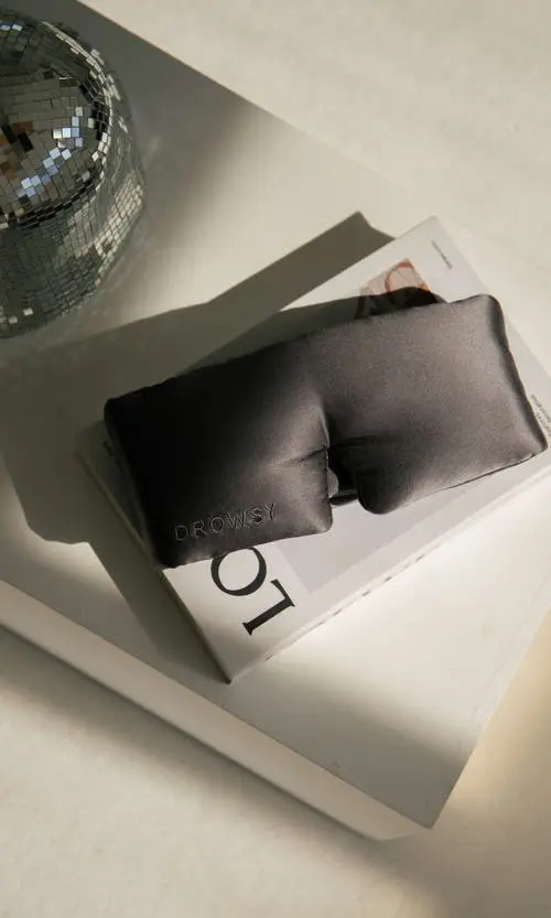 DROWSY SLEEP CO. Eyelash Protecting Sleep Mask - Moonlight Shadow