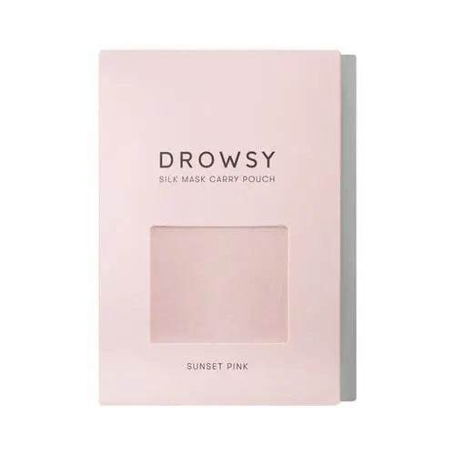 DROWSY SLEEP CO. Silk Carry Pouch - Damask Rose
