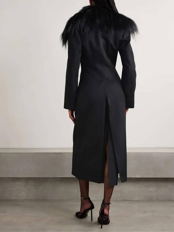 16Arlington Alotta Shearling-trimmed Coat