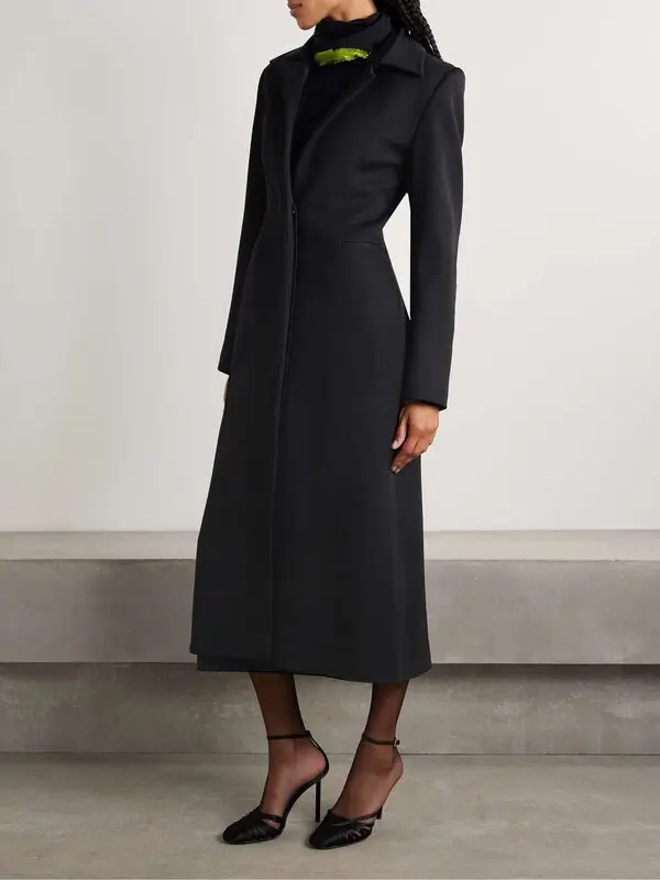 16Arlington Alotta Shearling-trimmed Coat