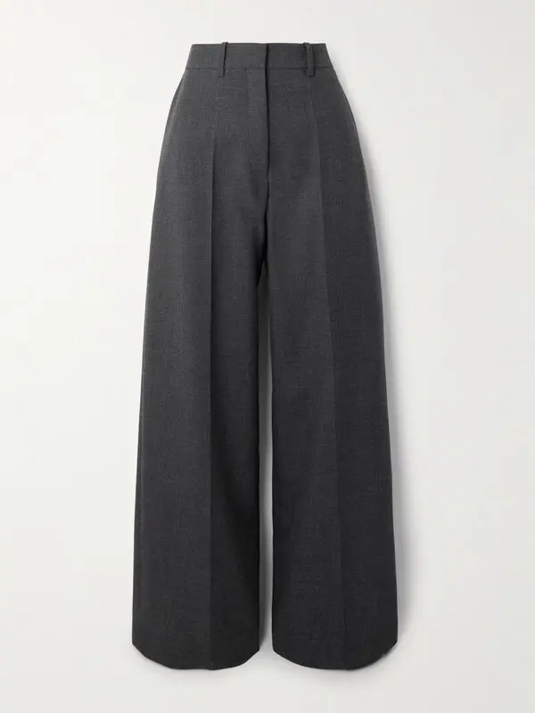 Givenchy Wool Wide-leg Trousers