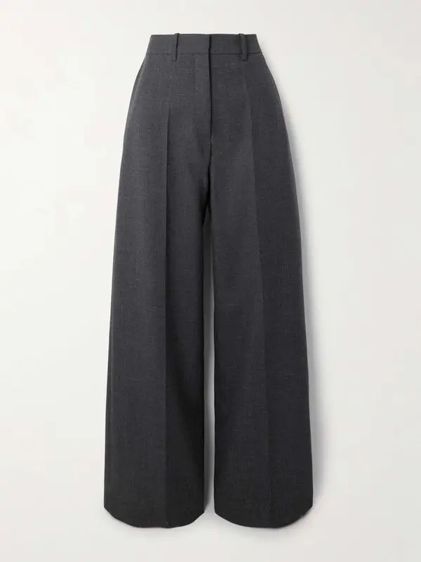 Givenchy Wool Wide-leg Trousers