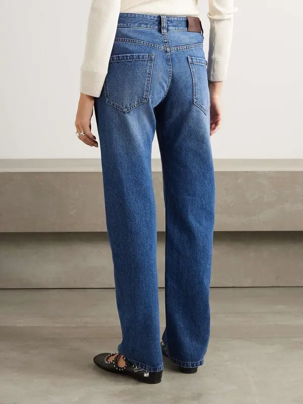 Brunello Cucinelli High-rise Jeans - Mid Denim