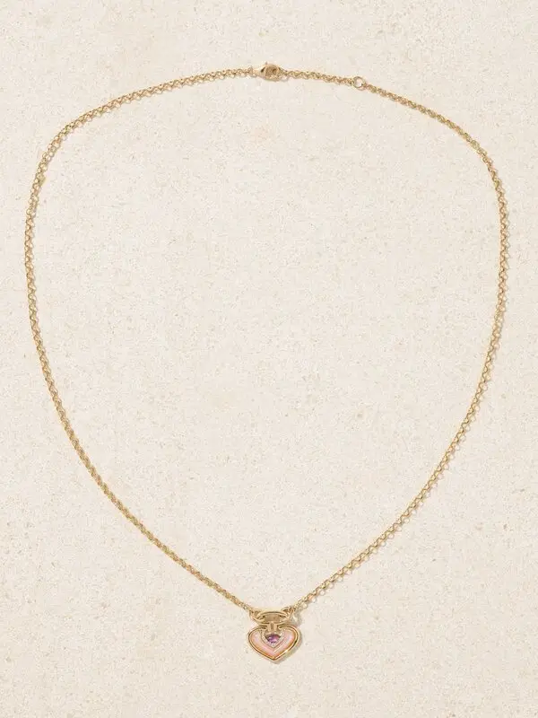 L’ATELIER NAWBAR Sailor Venus 18-karat Multi-stone Necklace