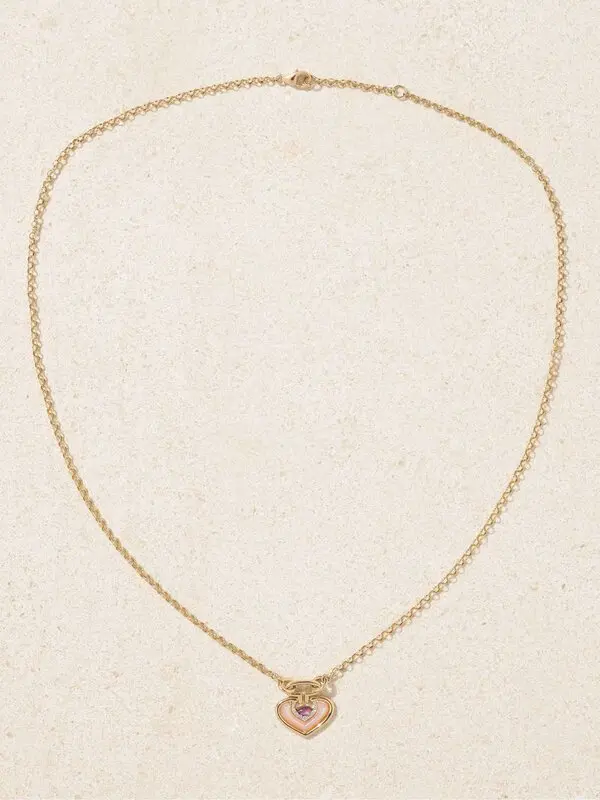 L’ATELIER NAWBAR Sailor Venus 18-karat Multi-stone Necklace