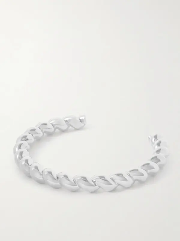 UNCOMMON MATTERS Curl Collar Necklace - Silver