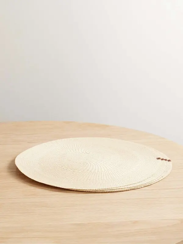 HUNTING SEASON Woven Iraca Placemats