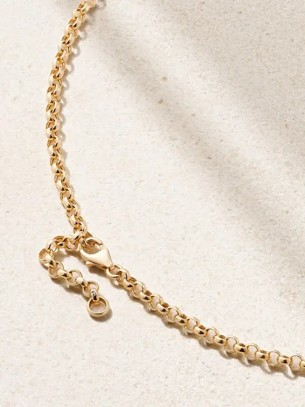 L’ATELIER NAWBAR Warrior Princess Diamond Pendant Necklace