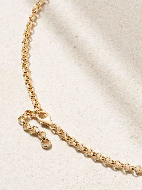 L’ATELIER NAWBAR Warrior Princess Diamond Pendant Necklace